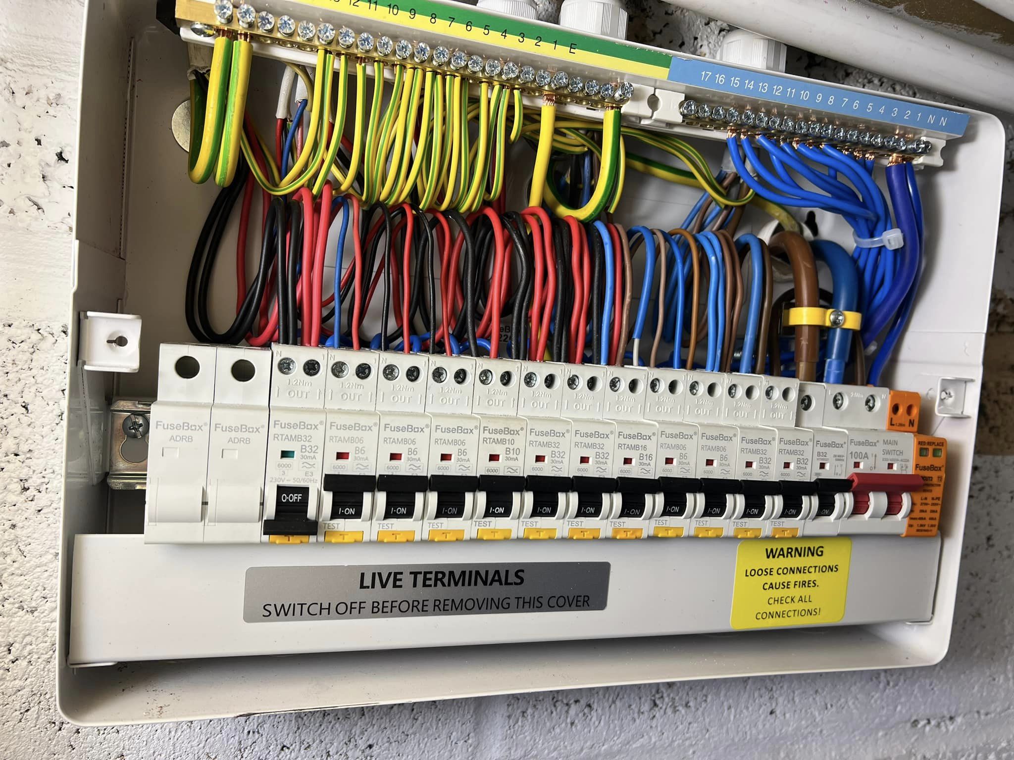 consumer unit upgrades Electrician | Precision Electrical Services